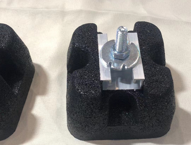 Manufacturer Heat pump Air Conditioner Anti Vibration Rubber Stand ...